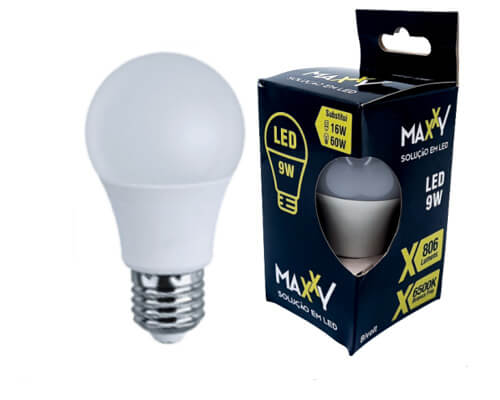Lâmpada Led Bulbo 9W - Armazém 75